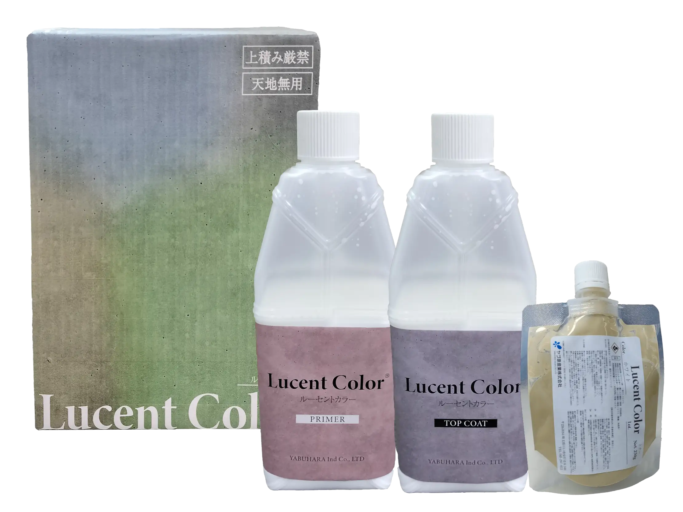 コンクリートステイン塗料 LucentColor-ルーセントカラー- | 建築仕上材のヤブ原産業株式会社
